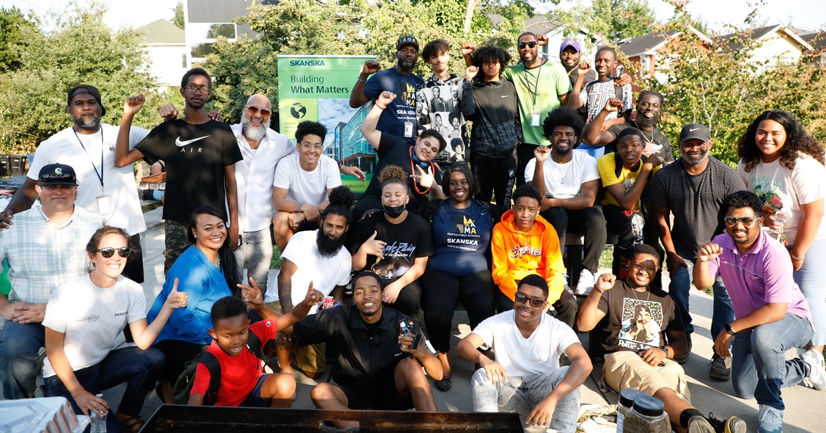 Showing up in the communities we help shape, during Black History Month ...