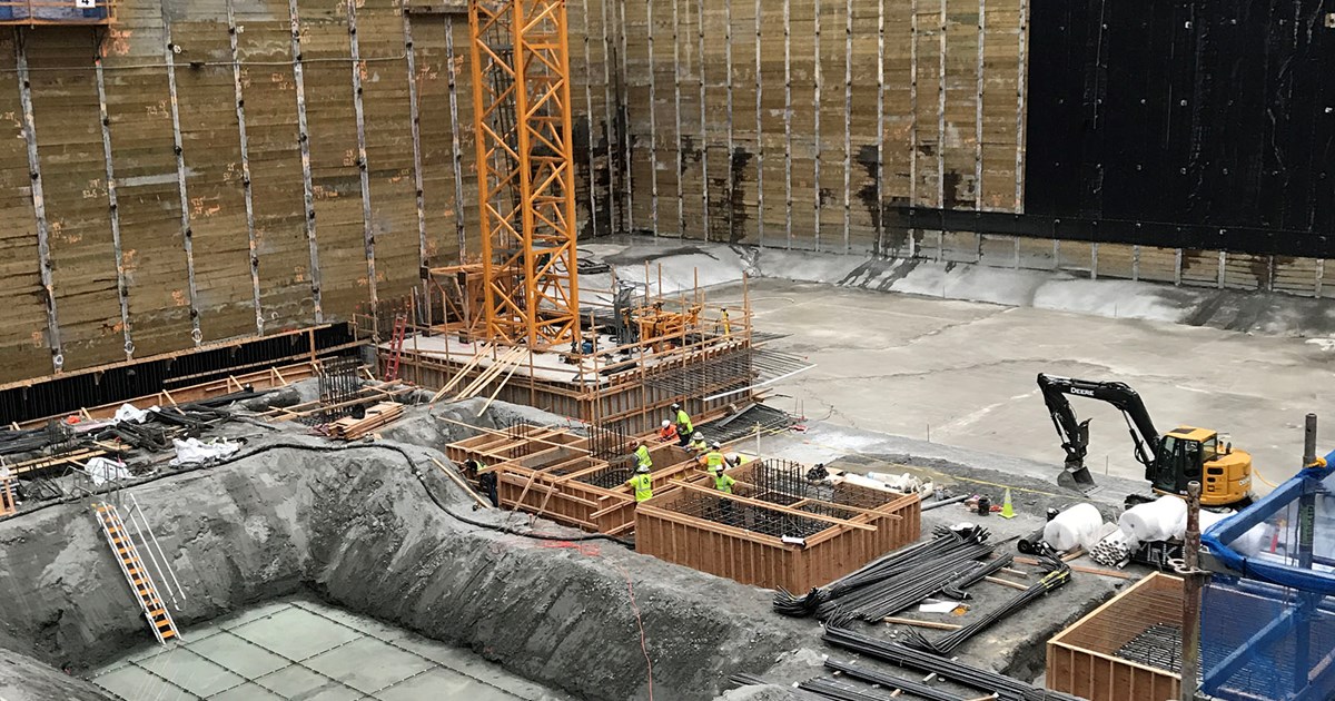 Skanska Completes Excavation at 2+U Development in Downtown Seattle ...